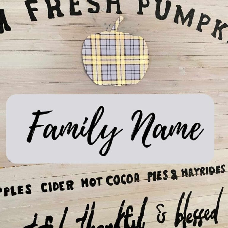 How To Make A Large, Inexpensive, and Reversible Homemade Sign ...
